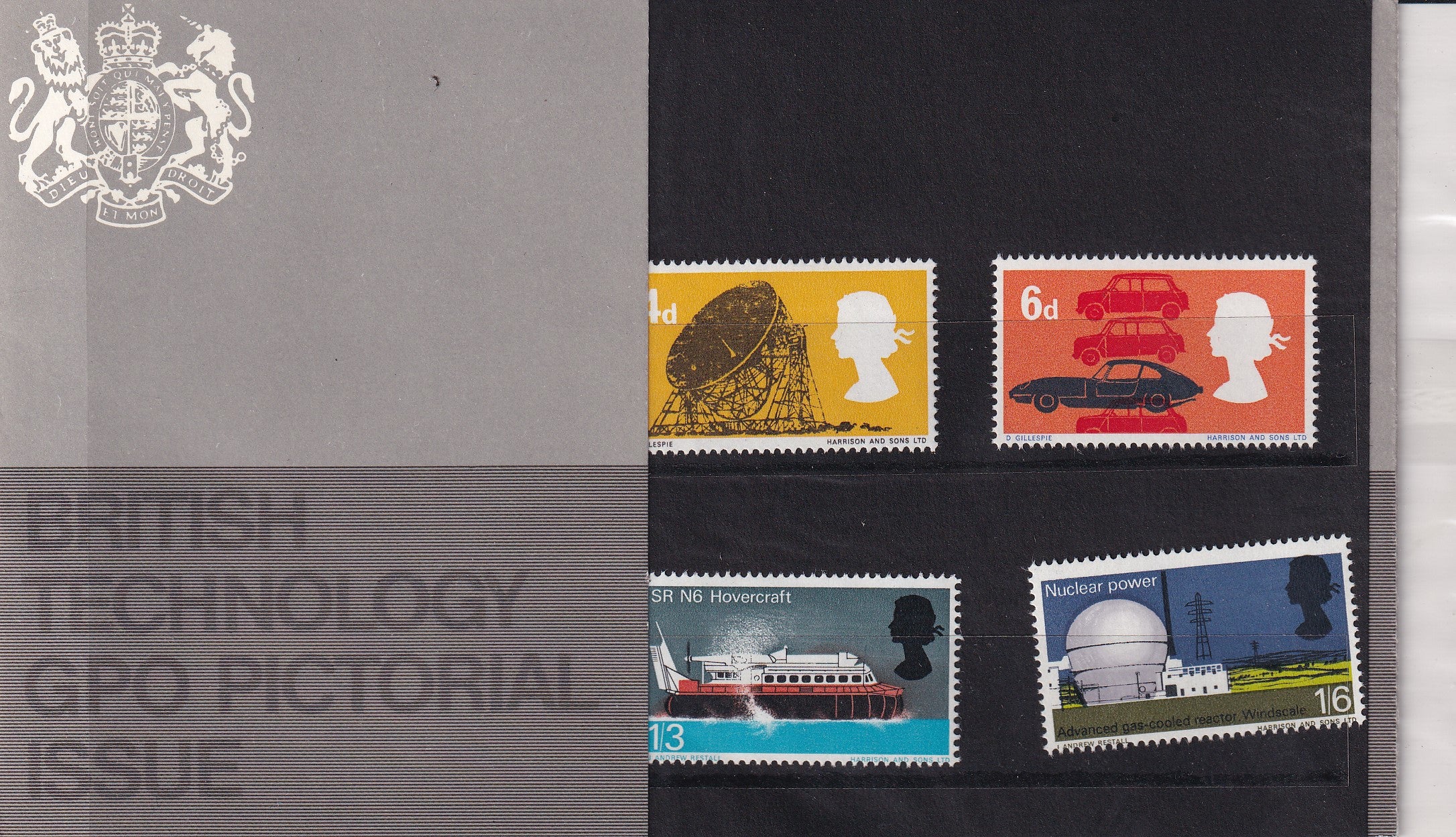 GB 1966 British Technology Presentation Pack – Worldstampsrus.com