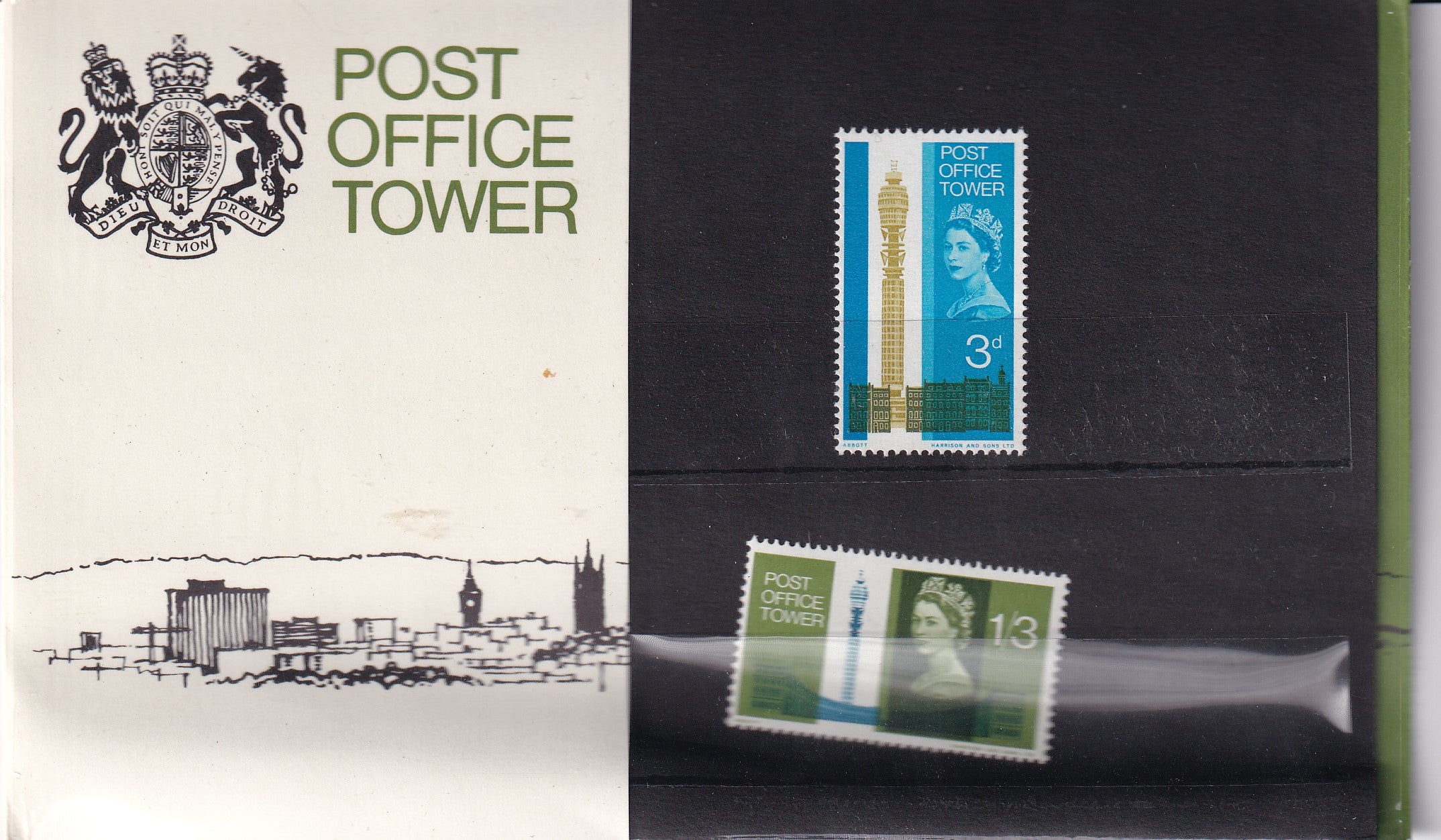 GB 1965 Post Office Tower Presentation Pack – Worldstampsrus.com